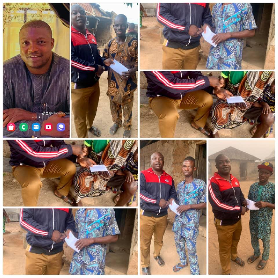 IBARAPA NORTH LOCAL GOVERNMENT SCRIBE, OLOPADE DISTRIBUTES CASH AND ...