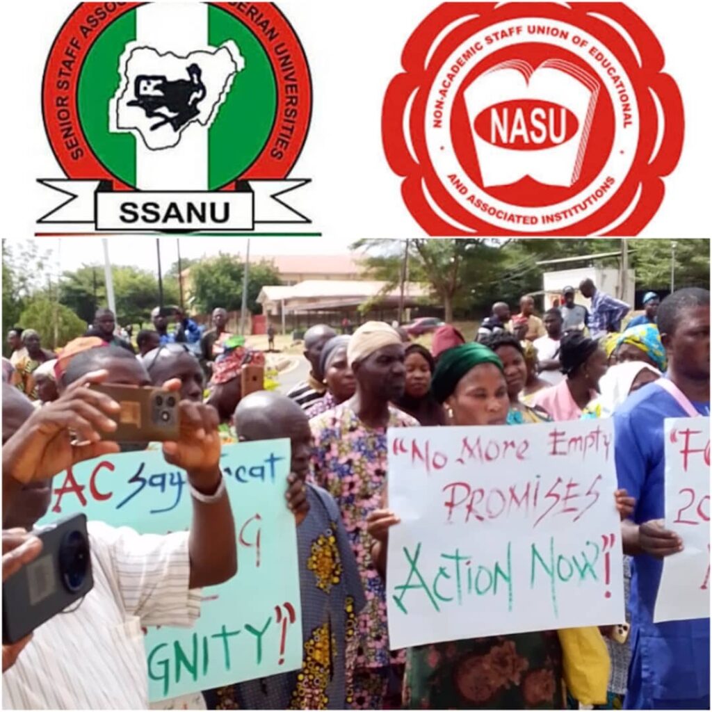 Non-Academic Staff Shut Down EAUED in Protest, Demand FG Honour ...